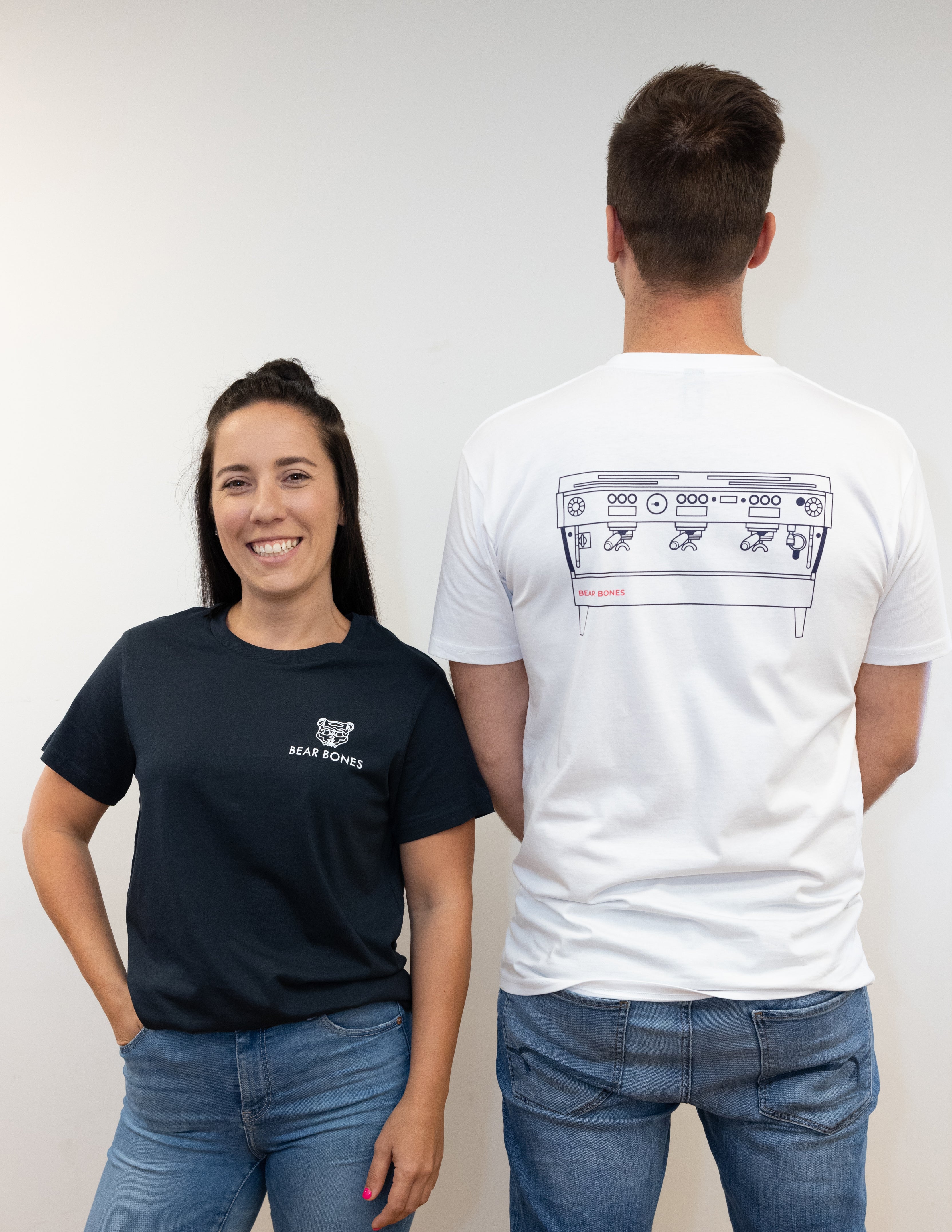 Bear Bones Machine T-Shirt Female – Bear Bones Coffee